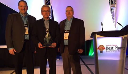 Raymond Honored With IndustryWeek 2014 Best Plant Award
