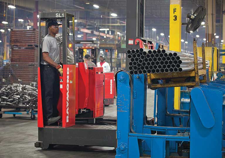 Raymond Sideloader 9400 | Long Load Forklift